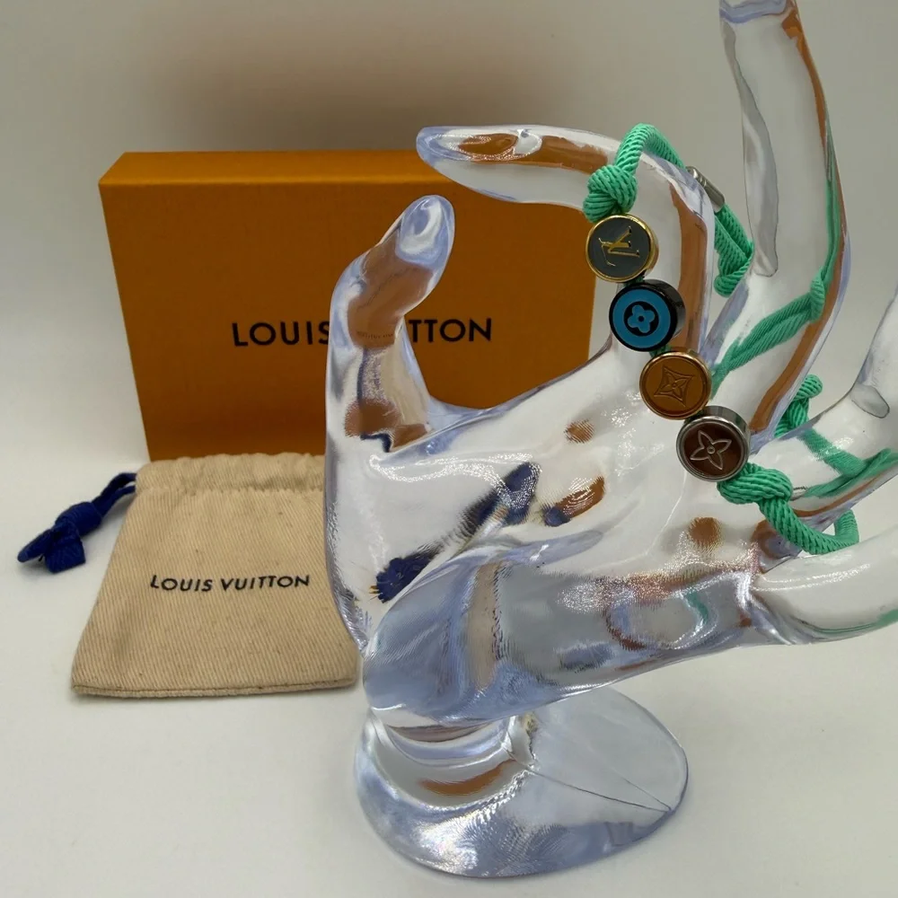 Louis Vuitton | Jewelry | Louis Vuitton Lv Colors Beads Bracelet All ...